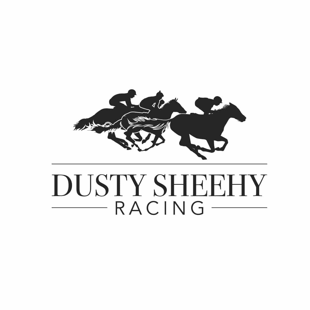Dusty Sheehy Racing Logo Design - Black Soda Creative Studio Wexford